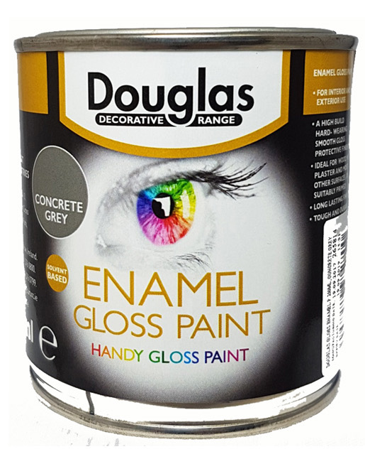 DPL0250D - Enamel Gloss Paint Grey, 250ml - Curust Industries