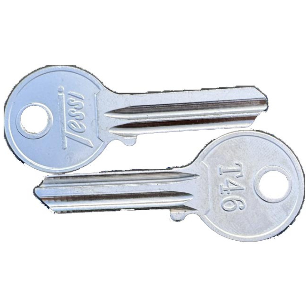 T46 - Keyblank T46 - Te61Hs - Curust Industries
